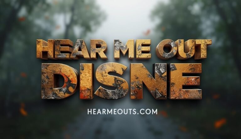 Hear Me Out Disney – The Viral Trend Everyone’s Talking About - Hear me ...